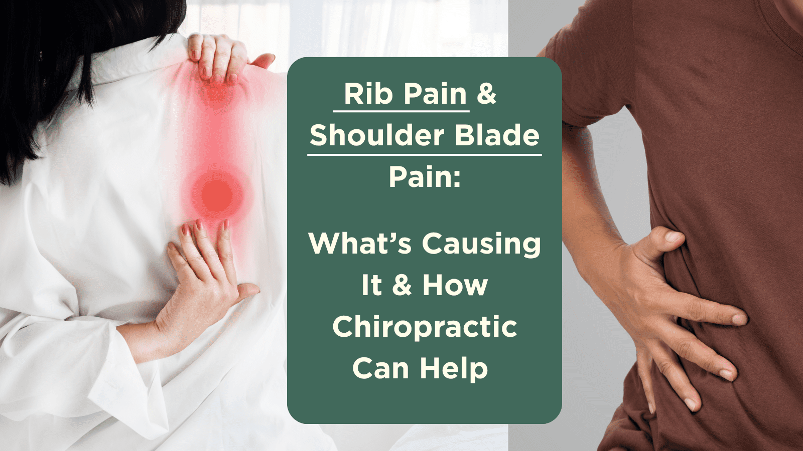 Rib Pain and Shoulder Blade Pain: What’s Causing It and How ...